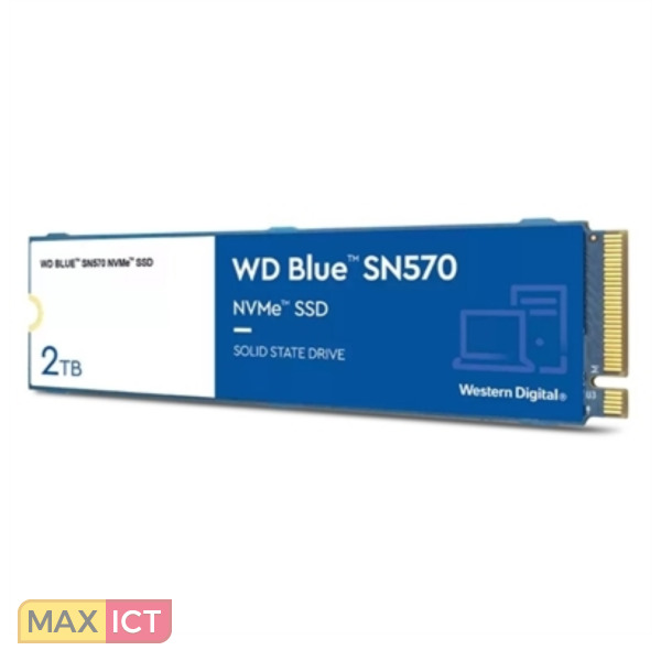 Western Digital WD Blue SN570 M.2 2 TB PCI Express kopen? | Max ICT B.V.